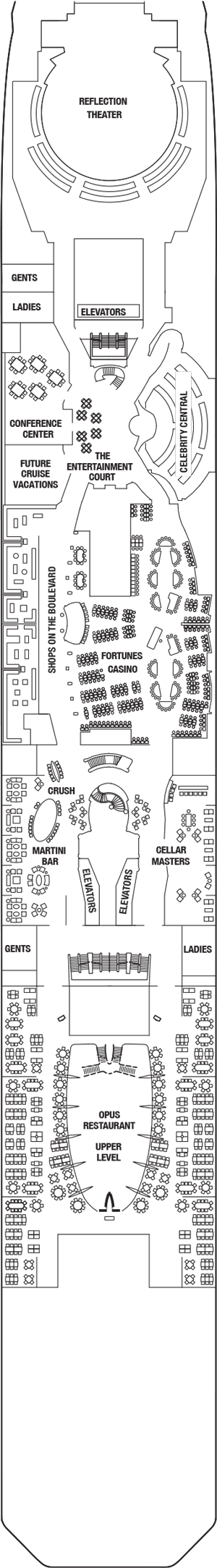 Celebrity Cruise Reflection Deck Plan 60 Photos - Moonagedaydream.film