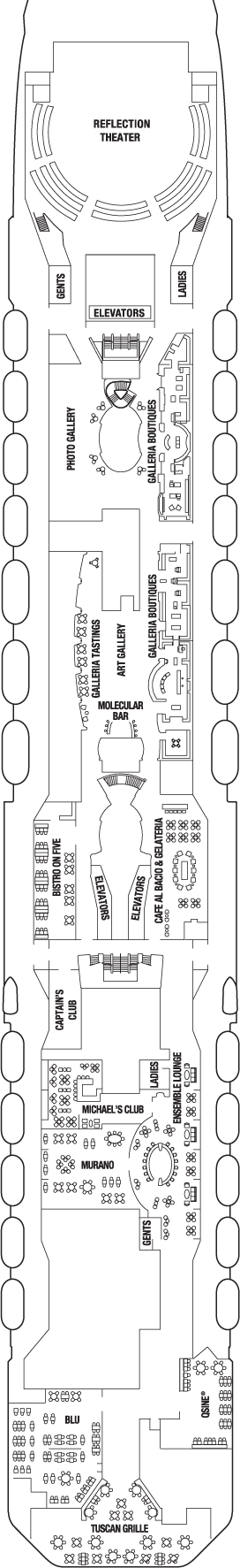 Celebrity Reflection, Celebrity Reflection Cruises, Celebrity ...