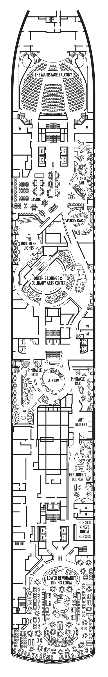 ms Eurodam, Holland America Eurodam, Holland America Line Eurodam