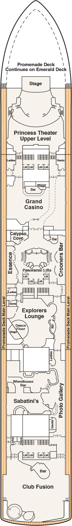 Caribbean Princess, Caribbean Princess Cruise, Caribbean Princess Ship