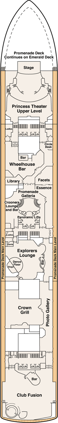 Crown Princess, Crown Princess Cruise, Princess Crown Princess