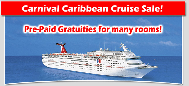 Carnival Cruise Line Caribbean Cruise Sale, Discount Carnival Cruise ...