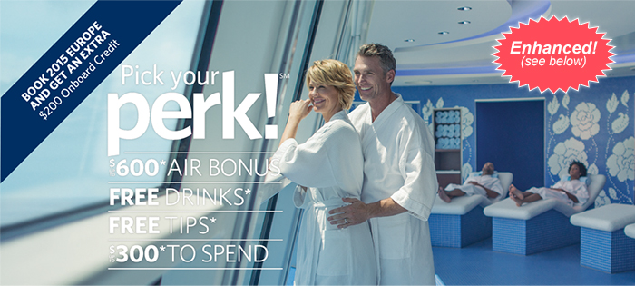 Celebrity Cruises Pick Your Perk Sale, Extended & Enhanced!